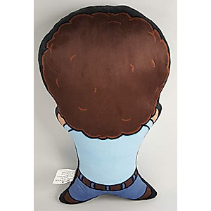 Surreal Entertainment Official Bob Ross Pillow - 20-Inch Gift for Fans - Bed, Couch, Room Decoration - Soft Throw Cushion - Licensed Merchandise