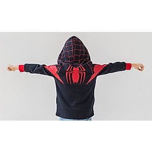 Marvel Spider-Man Miles Morales Toddler Boys Zip Up Hoodie Spiderverse 5T