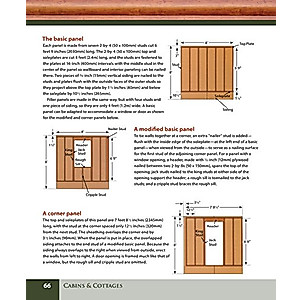 Cabins & Cottages, Revised & Expanded Edition: The Basics of Building a Getaway Retreat for Hunting, Camping, and Rustic Living (Fox Chapel Publishing) Complete Instructions for A-Frame & Log Cabins