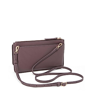 TUMI - Belden SLG Wallet Crossbody - Dark Mauve