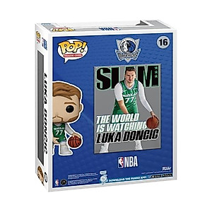 Funko POP! NBA Cover: Slam - Luka Doncic - Collectable Vinyl Figure - Gift Idea - Official Merchandise - for Kids & Adults - Sports Fans - Model Figure for Collectors and Display