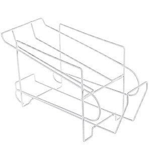 DOITOOL Refrigerator Organizer Bins Pop Soda Can Dispenser Beverage Holder for Fridge Freezer Kitchen Countertops Cabinets Metal Canned Food Pantry Storage Rack