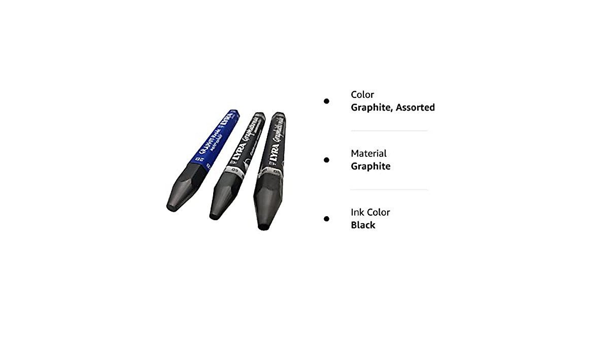 LYRA Graphite Stick Set - Perfect for Sketching & Shading
