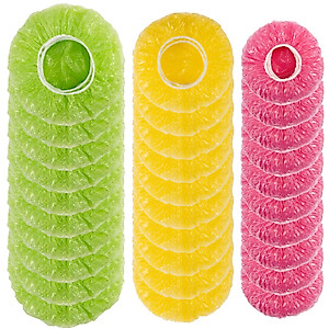 MAQIHAN 80Pcs Bowl Covers Reusable - Plastic Bowl Covers Elastic Reusable Fresh Keeping Bags Food Plastic Wrap Elastic Bowl Covers Reusable Plastic Food Covers Stretch Elastic Food Storage Covers