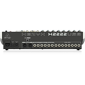 Behringer Xenyx X2222USB Mixer with USB and Effects