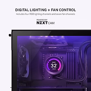 NZXT N7 B550 - N7-B55XT-W1 - AMD B550 chipset (Supports AMD Socket AM4 Ryzen CPUs) - ATX Gaming Motherboard - Integrated Rear I/O Shield - Wifi 6 connectivity - White