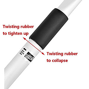 Fabcell Telescoping Magnetic Pickup tool - Screws Parts Finder Magnet Sweeper/45 Inch Super Strength Extendable Telescopic Magnetic Pick-up