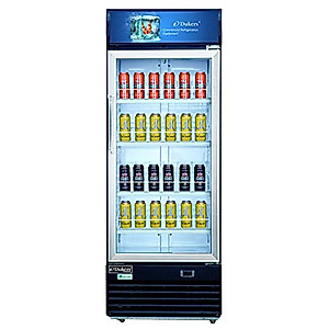 Dukers Appliance USA LG-430 Dukers DSM-12R 11.4 cu. ft.Merchandiser Merchandiser Refrigerator, Black