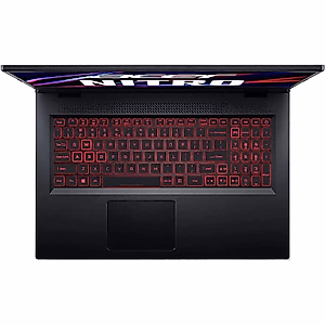 Acer 2022 Nitro 5 17.3" FHD IPS 144Hz Gaming Laptop Core i5 12500H(Beats i7-11800H) NVIDIA RTX 3050 TGP 95W Thunderbolt 4 Intel Killer Ethernet w/Mouse Pad (8GB RAM | 512GB PCIe SSD)
