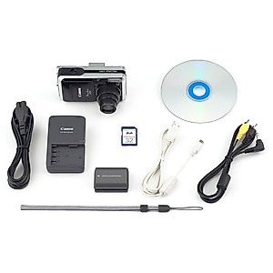 Canon Powershot S80 8MP Digital Camera with 3.6x Wide Angle Optical Zoom