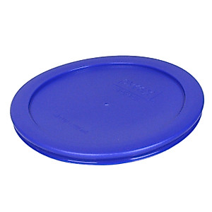 Pyrex 7201-PC Round 4 Cup Storage Lid for Glass Bowls (6, Light Blue)