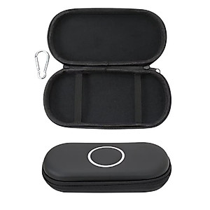 Black Case Bag For Sony PSP 1000 2000 3000, Protective Case Game Pouch Holder Protect for PSP Console From Dust, Shock and Scratches