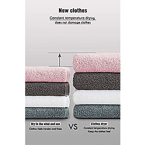 Xiaqing Clothes Dryer Portable Fast 1000W Dryer Machine,Portable Dryer for Apartments,New Generation Electric Clothes Drying