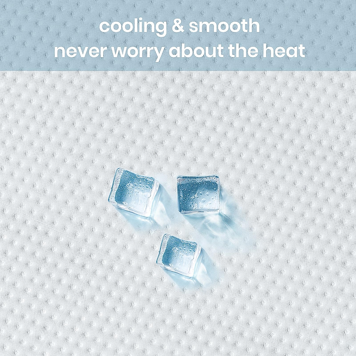 BedStory 3 Inch Memory Foam Mattress Topper Full Size,Firm Mattress Topper for Back Pain & Support,Special Cool Feeling Material Cover,Bed Topper with 2-Layer Ventilated Design,CertiPUR-US Certified