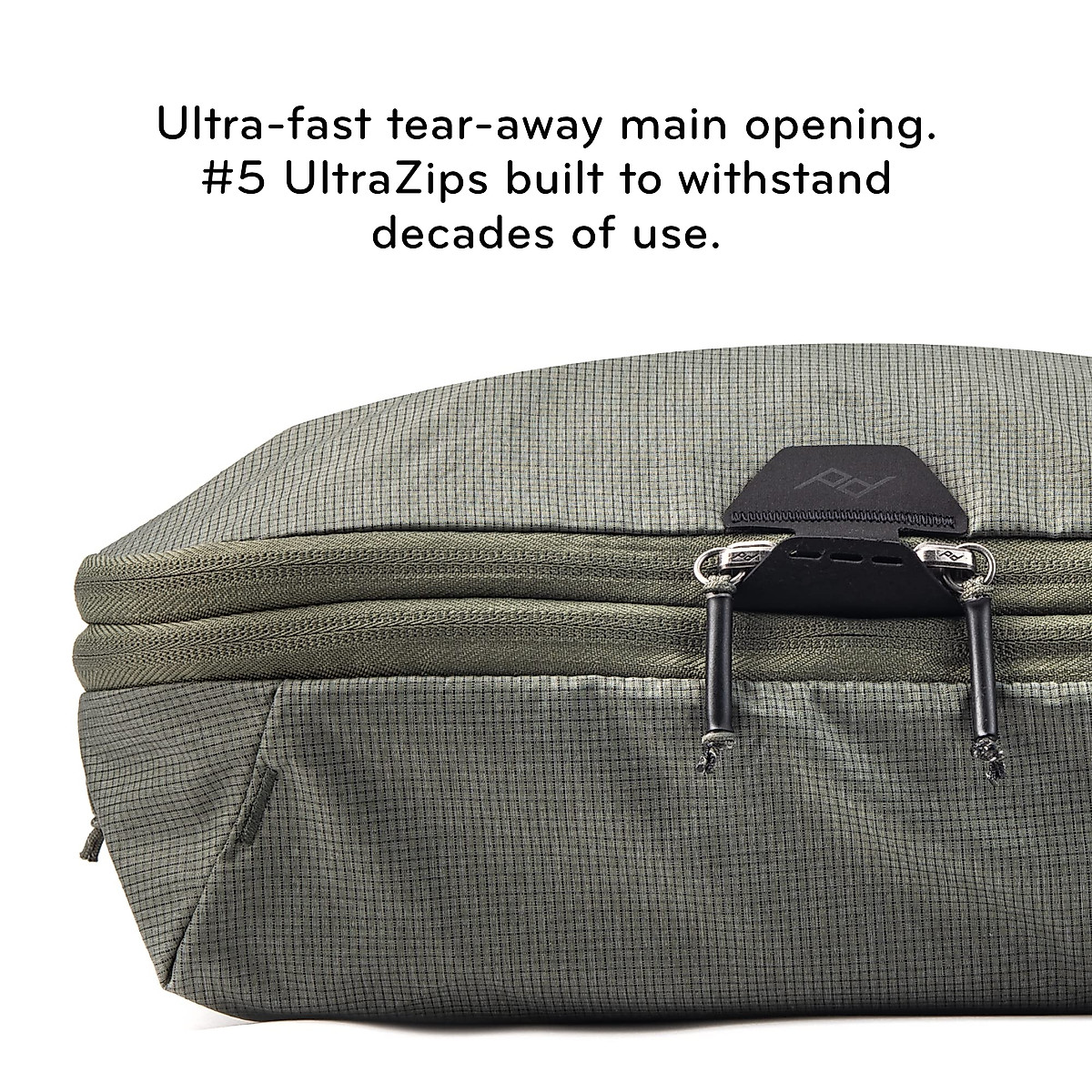 Peak Design Packing Cube Medium for Quick and Efficient packing (Sage)