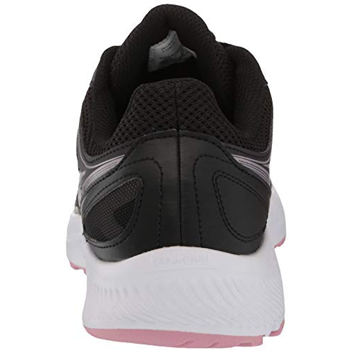 Saucony Women's Core Cohesion 14 Road Running Shoe, Black/Pink, 8.5 Wide