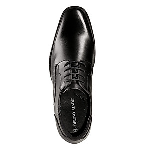 Bruno Marc Men's Dress Oxfords,Black,Size9.5,SBOX221M