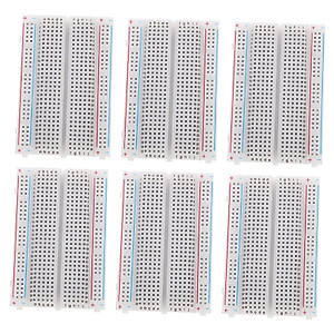 ULTECHNOVO DIY Kits 1 Set 400 Solderless Bread Board Vintage Bread Board Miniature Kit Protoboard Bread Boards Electronic Components Blank PCB Circuit Board Kit Breadboard Miniature Kits