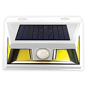 Official As Seen On TV Atomic Beam SunBlast by BulbHead Solar Powered LED Motion Activated Security Light, Industrial Strength Adhesive for Easy Installation (Atomic Beam SunBlast 1 Pack)
