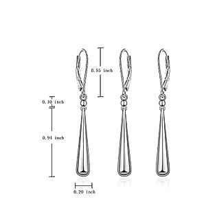 Baseball Bat Bar Earrings Hypoallergenic Sterling Silver Dangle Drop Weird One Piece 3Pcs Earring Hooks Mini Cool Small Christmas Holiday Cosplay Gift