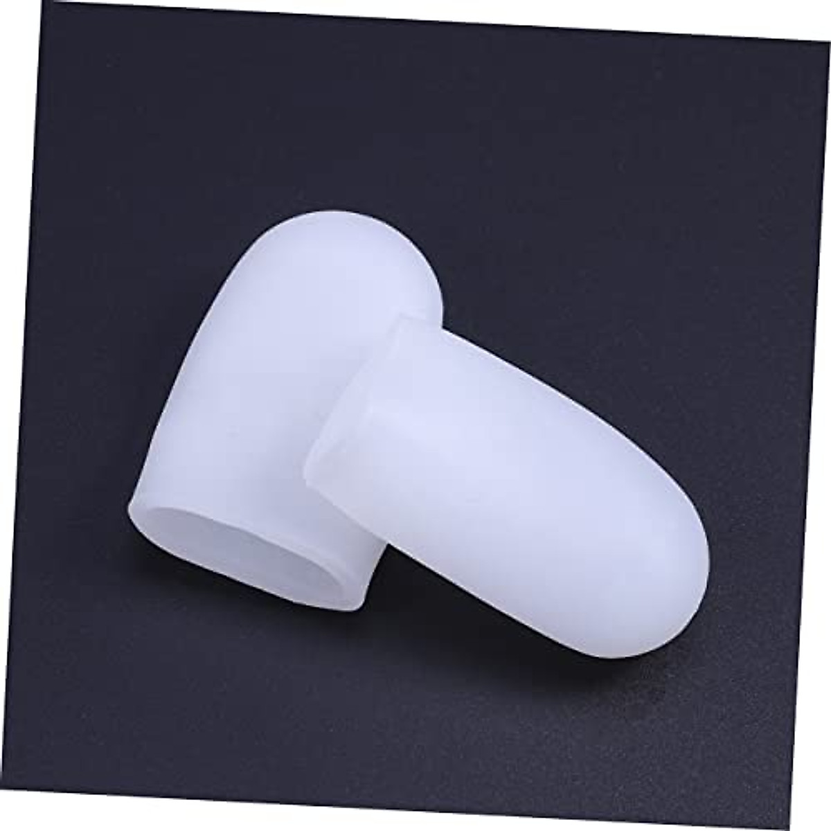 CLISPEED 12 PC Thumb Protector Silicone Mitts Silicone Finger Sleeves Support Finger Cap Finger Cots Protective Case Gel Gloves Toe Corn Protectors Toe Caps Toe Protector Extended Sleeve