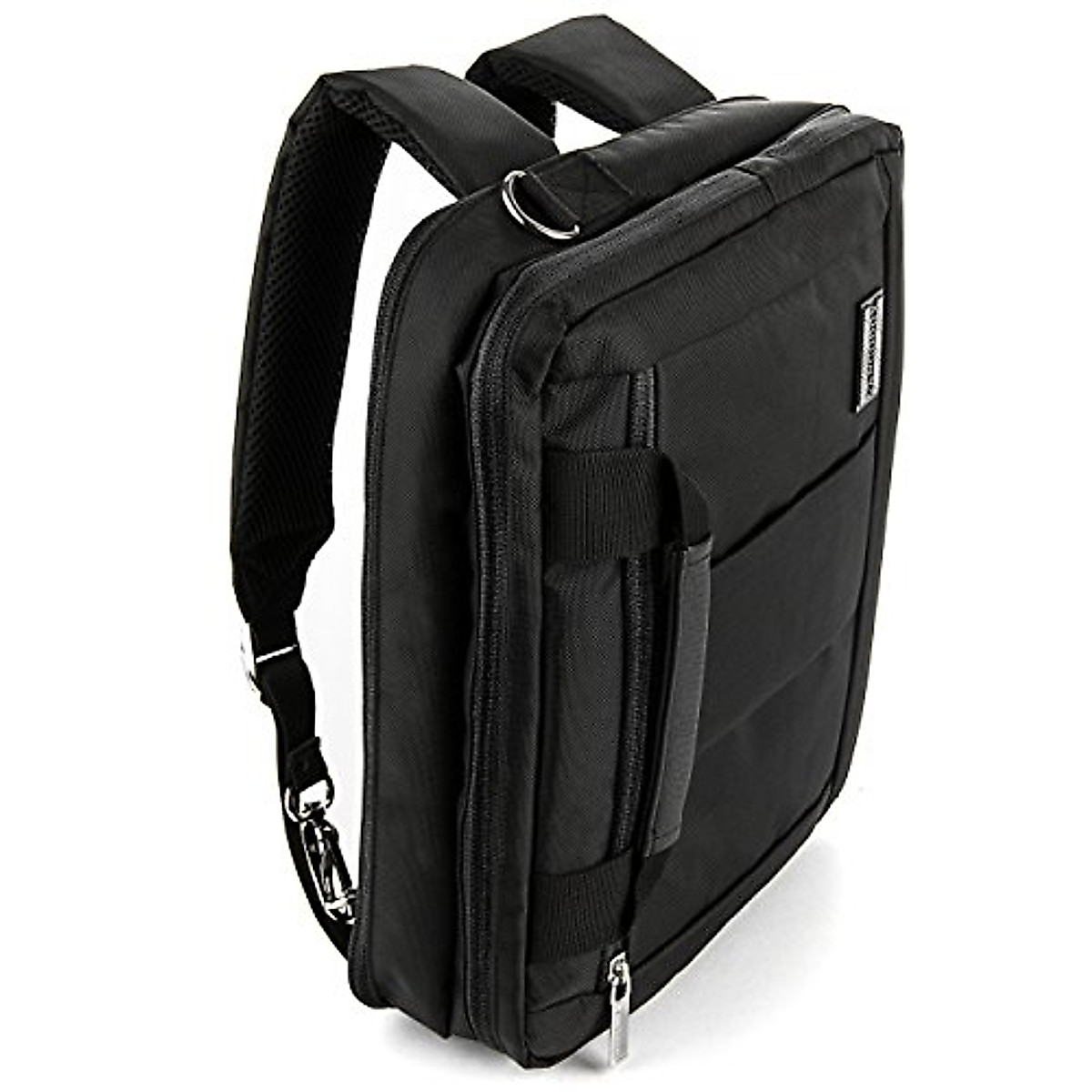 VG Bags Black Convertible Laptop Backpack Messenger Bag for Surface Pro 8, 7, Pro X 13"