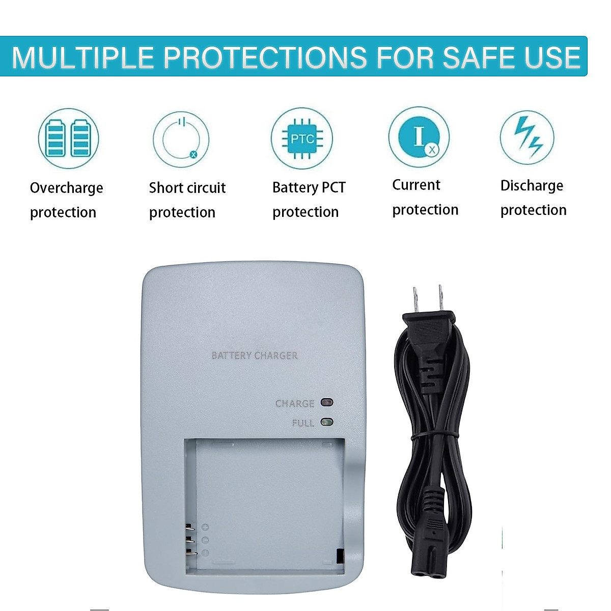 CB-2LYE Battery Charger for Canon CB-2LY NB-6L NB-6LH Battery Compatible with IXUS SX170 SX240 SX260 SX270 SX280 SX500 SX510 SX520 SX530 SX540 SX600 SX700 SX710 SD770 SD980 SD1200 SD1300 Camera ﻿