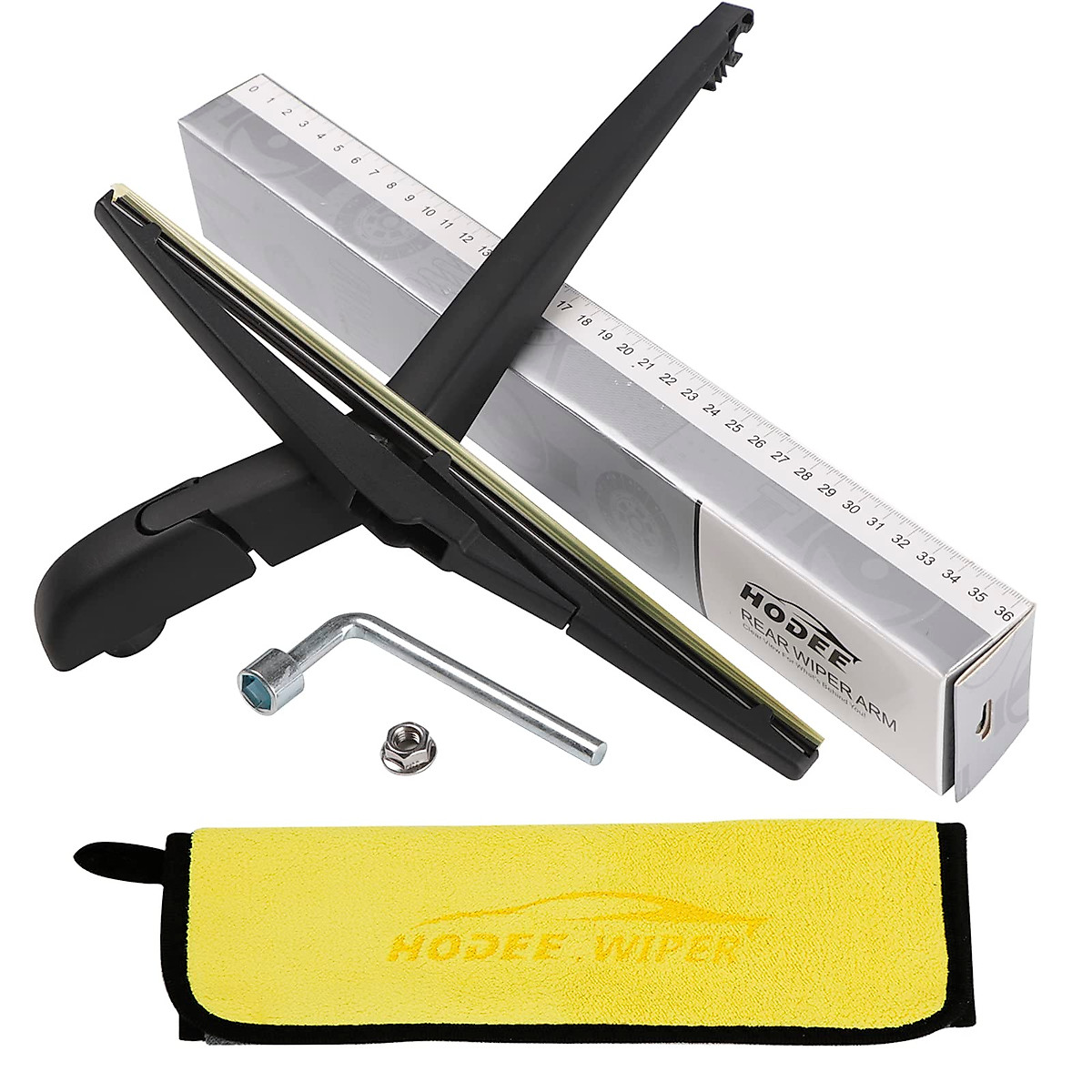 HODEE Rear Wiper Arm Blade Nut Set Replacement for Dodge Journey 2009-2019 Scion XB 2008-2015 XA 2004-2006 toyota Yaris 2007-2016,Rear Wiper Cover Accessories Assembly Wiper Cap Set for Back Window