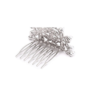 Utopiat Adult Pearl Tiara Hair Piece for Girls | Inspired by Breakfast at Tiffany's