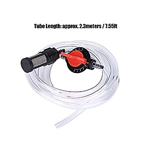 Ciglow Irrigation Venturi Fertilizer Injectors, Garden Irrigation Device Kit G3/4 Fertilizer Injector + Switch + Filter + Water Tube