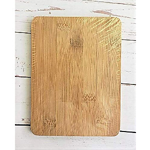 (Set of 24) 8"X6" Bulk Wholesale Plain Blank Bamboo Cutting Boards for Customized, Personalized Engraving, Promotional Products.
