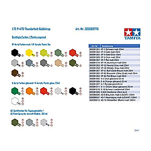 Tamiya Models P-47D Thunderbolt Bubbletop Model Kit