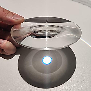 Six Seasons 5-Pack Fresnel Lens Φ50mm(1.97") Focal Length 28mm Acrylic Fresnel Magnifier for Solar Project,Equipment Lens,Visual Education (Focal Length 28mm)