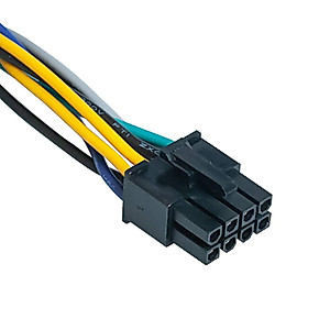 IESTAR Main Power 24 pin to 8 pin ATX Power Supply Adapter Cable for DELL Optiplex 3020 7020 9020 Precision T1700