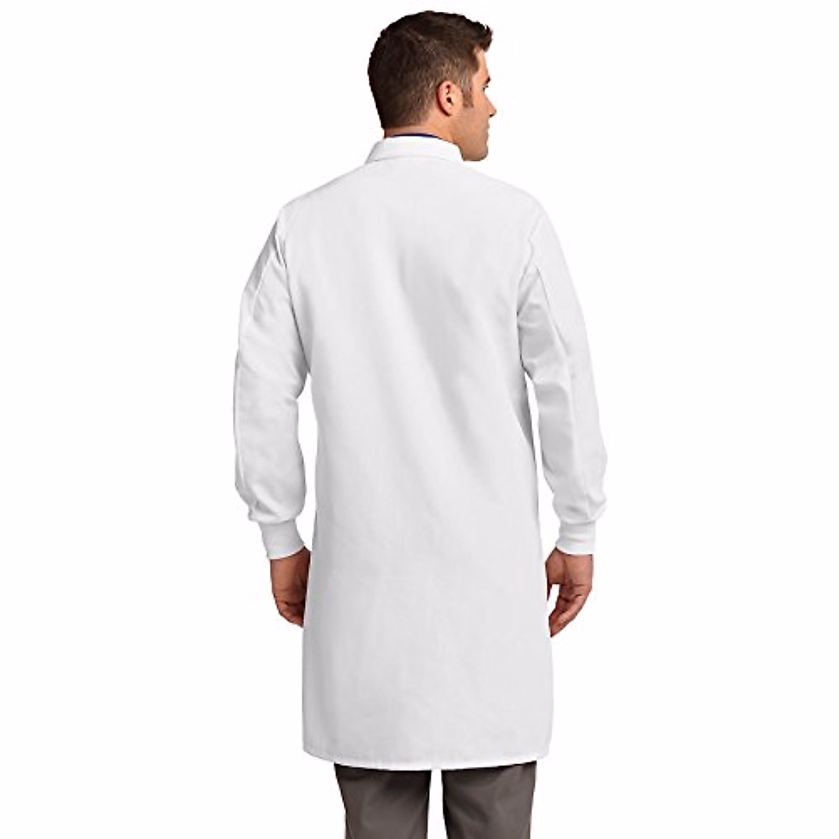 Red Kap unisex adult Specialized Cuffed With 3 Front Pockets Medical Lab Coat, White, Large US