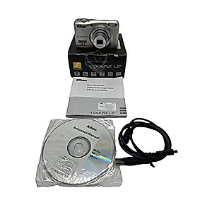 Nikon COOLPIX L27 16.1MP Digital Camera w/ 5X Zoom + 720p Video (Silver) Refurbished