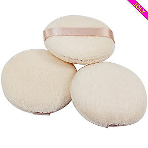 Joly Powder Puff for Makeup Face Powder (3 Pieces)
