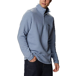 Columbia Men's Great Hart Mountain III Half Zip Bluestone