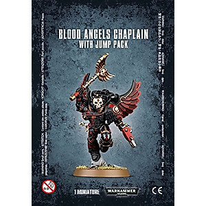 Games Workshop Warhammer 40k - Blood Angels Chaplain with Jump Pack