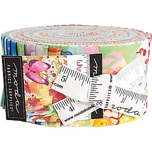 MoMo Whimsy Wonderland Jelly Roll 40 2.5-inch Strips Moda Fabrics 33650JR