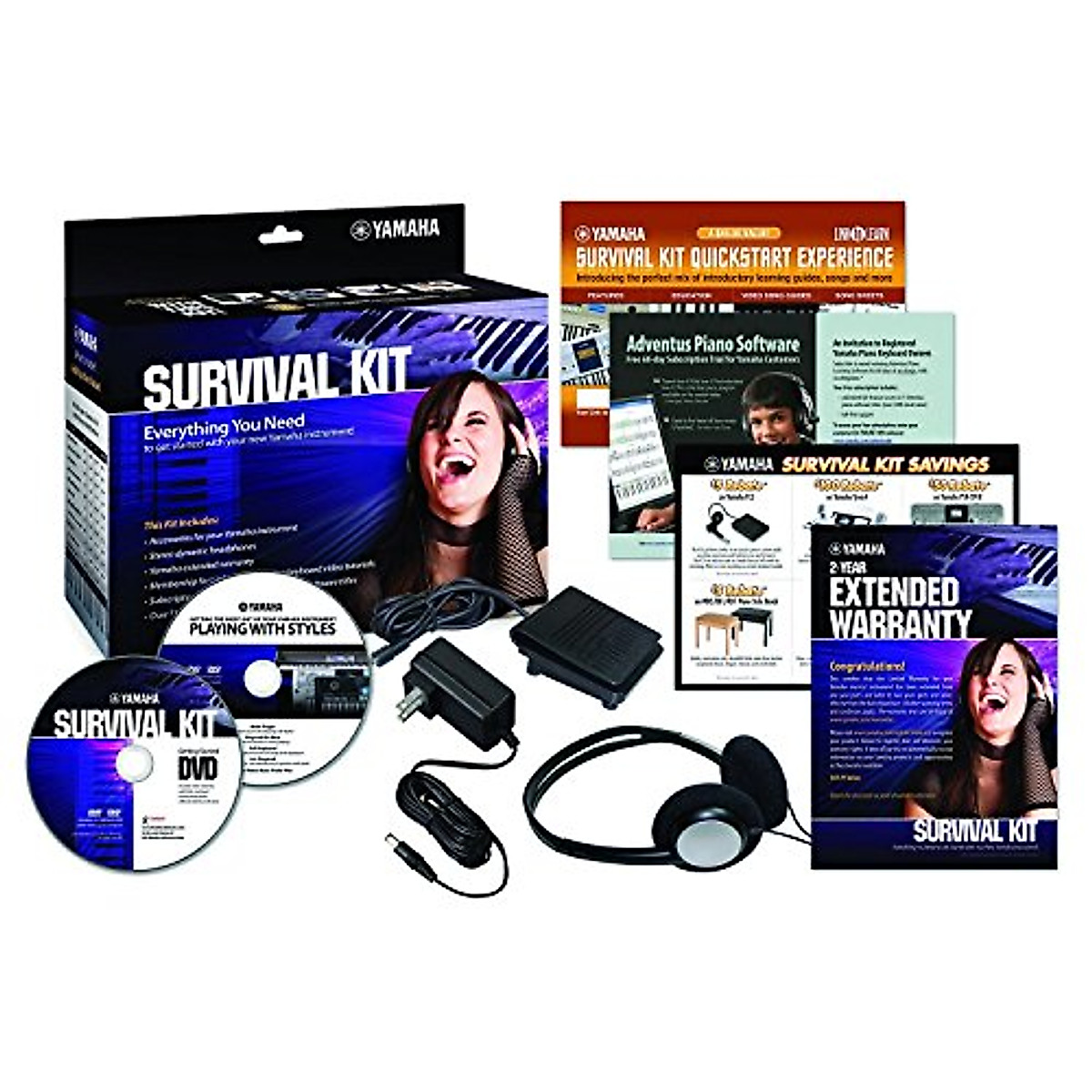 Yamaha SKD2 Survival Kit for Portable Yamaha Keyboards