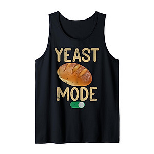 Bread Baking Yeast Mode Sourdough Starter Jar Delicious Cake Tank Top