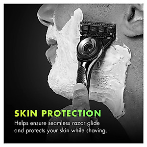 Gillette Labs Quick Rinse Lightweight Shave Foam for Men, Shaving Foam that Helps Protect the Skin, 8.1 OZ