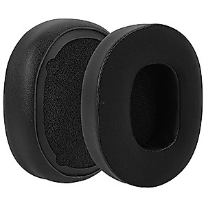 Geekria Sport Cooling-Gel Replacement Ear Pads for Skullcandy Crusher Wireless, Crusher Evo, Crusher ANC, Hesh 3, Hesh Evo, Hesh ANC Headphones Ear Cushions, Headset Earpads, Ear Cups (Black)