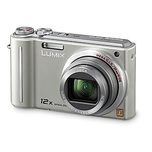 Panasonic Lumix DMC-ZS1 10MP Digital Camera with 12x Wide Angle MEGA Optical Image Stabilized Zoom and 2.7 inch LCD (Silver)