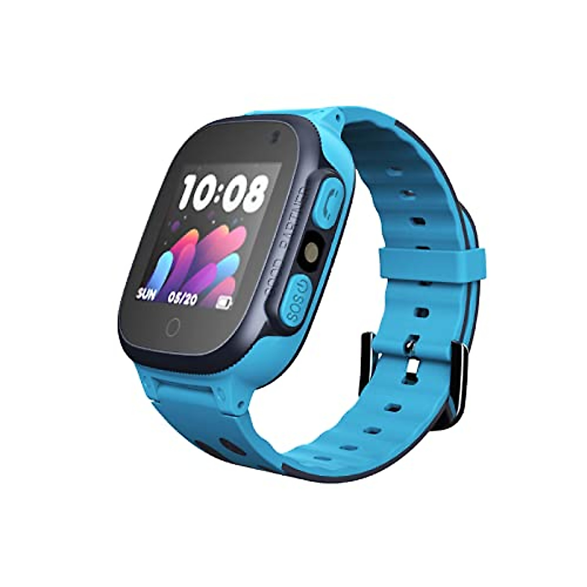 Children's Smart Watch, IP65 Waterproof, Intelligent Positioning, Two-Way Telephone, High-Definition Photo, Emergency Alarm Clock, High-Performance Battery, Gift for Boys Girls
