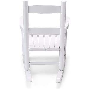Mint Bucket Brands Emilie Children’s Rocking Chair by Troutman Chair Company, Indoor & Outdoor Rocking Chair for Nursery - Ages 9 Months Old with Supervision up to 3 Years Old, Natural Finish