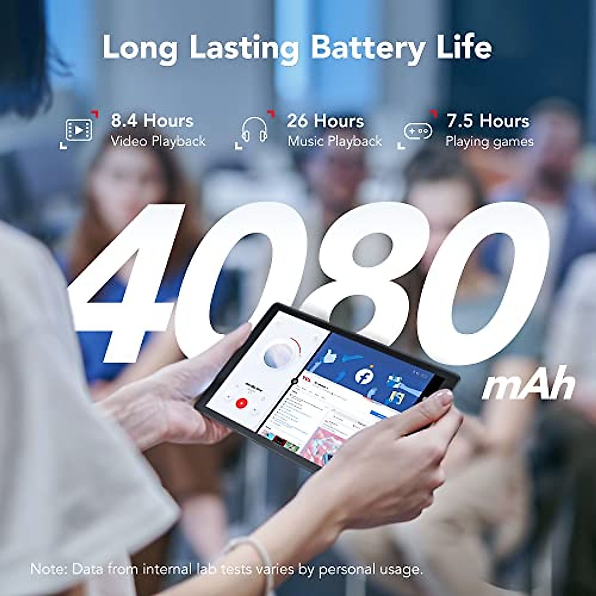 TCL Android 11 Tablet TAB 8, 3GB+32GB (Up to 512GB), Portable 8 Inch Tablets, HD Display Touch Screen, 4080mAh Battery, 5G Wi-Fi Gaming Tablet with AI 5MP Camera Small Cheap Tableta for Kids, Adults
