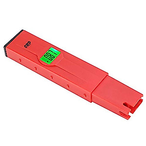 Socobeta ORP Measure Pen, Digital ORP Meter Tester 1mV Resolution Electronic Components Compact LCD Backlight for Hydroponics for Swimming Pool