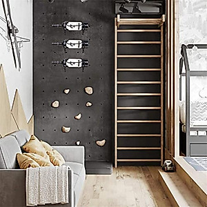 DOUBA Bar Wall Mounted Wine Rack Wine Bottle Storage Display Rack with Screw Metal Hanging Storage Rack